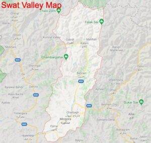 Swat Map - 2024 Tourist Navigation Maps - Swat